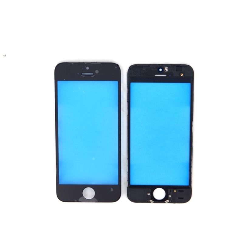 VETRO + FRAME ORIGINALE PER APPLE IPHONE 5S NERO,IPHONE 5S