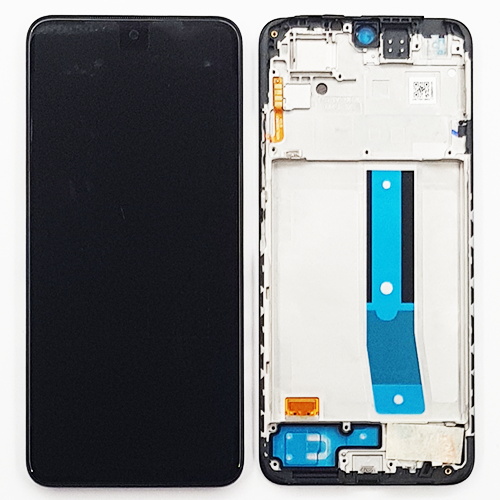 TOUCHSCREEN + DISPLAY LCD + FRAME NERO PER XIAOMI REDMI NOTE 11 4G ...