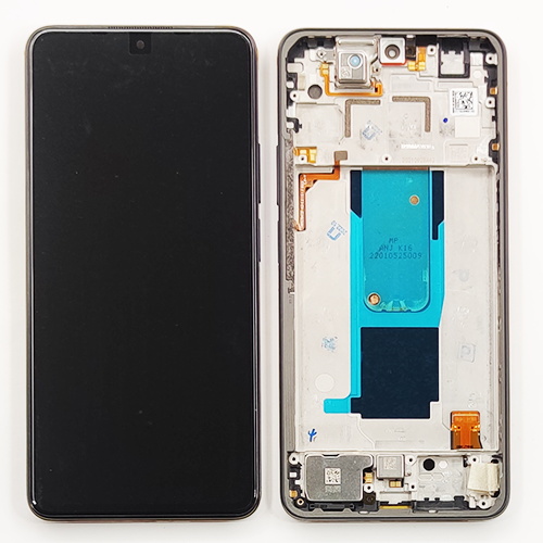 TOUCHSCREEN + DISPLAY LCD + FRAME NERO PER XIAOMI REDMI NOTE 11 PRO+ 5G ...