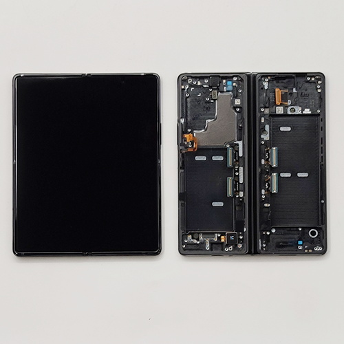 TOUCHSCREEN + DISPLAY LCD + FRAME NERO PER SAMSUNG GALAXY Z FOLD 2 5G ...
