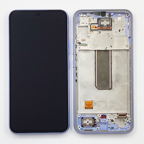 TOUCHSCREEN + DISPLAY LCD + FRAME VIOLA PER SAMSUNG GALAXY A34 5G A346B ...