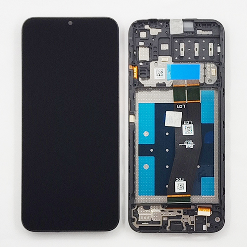 TOUCHSCREEN + DISPLAY LCD + FRAME NERO PER SAMSUNG GALAXY A14 4G A145R ...